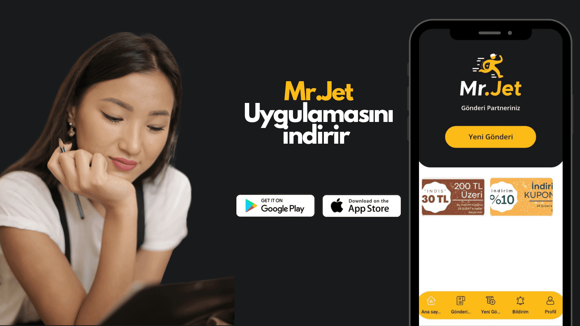 Kurye Çağır | Gönderi Oluştur | Mr.Jet | 0850 532 39 69 | Express Moto ...